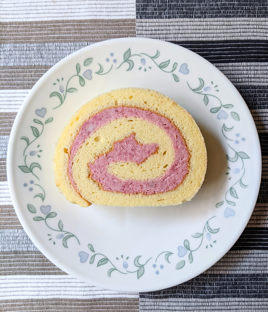 taro cake roll