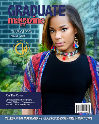 GRADUATE MAGAZINE COVER - Chloe Henderson | Senior Year Magazine
