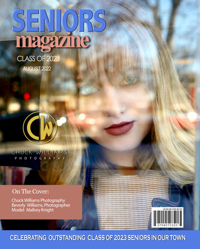 SENIOR MAGAZINE COVER - Mallory Knight | Senior Year Magazine