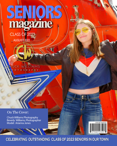SENIOR MAGAZINE COVER - Arianna Jones | Senior Year Magazine