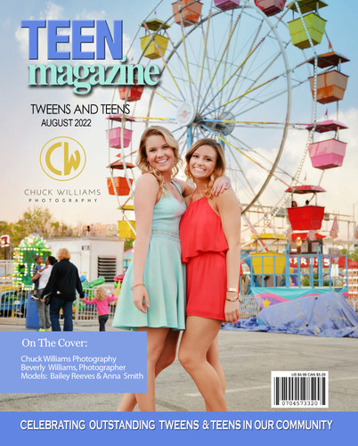 TEEN MAGAZINE COVER - Bailey and Anna | Senior Year Magazine