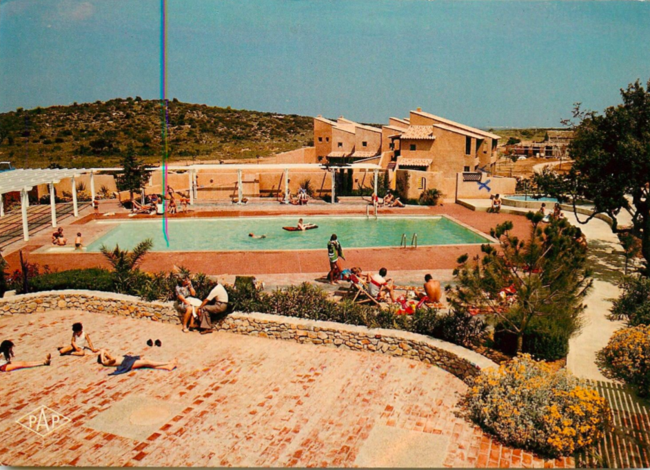 Port Fitou terug in de tijd.