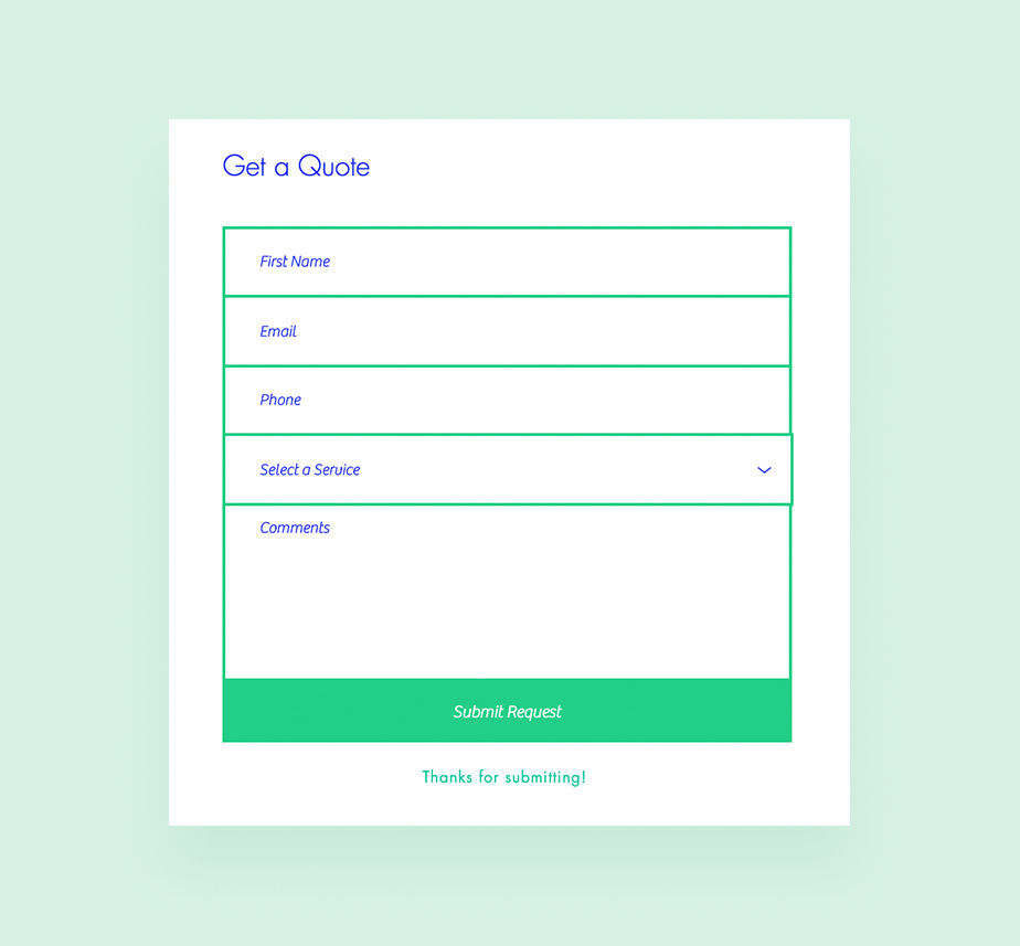 Effective Contact Form Design: Templates and Examples