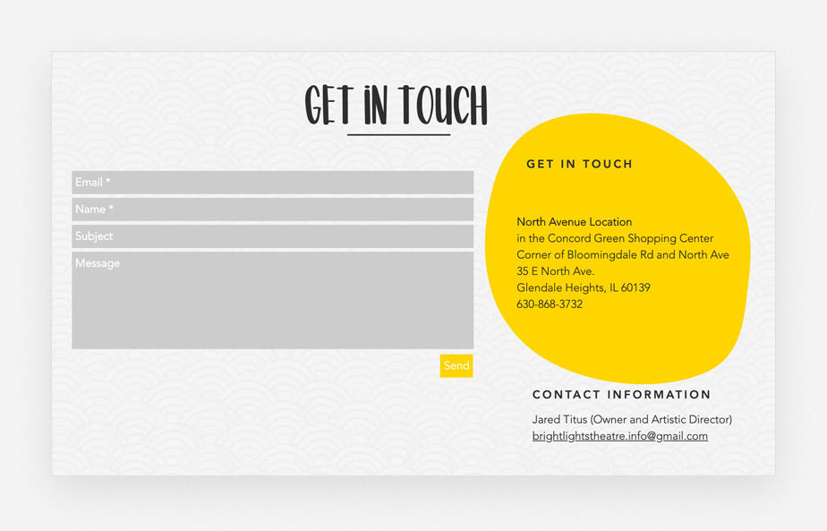 Effective contact form design: templates and examples