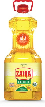 Zaiqa Cooking Oil 4.5 Ltr Bottle : Rs 1,793 + 322 (Tax) = Rs. 2,115 | POML