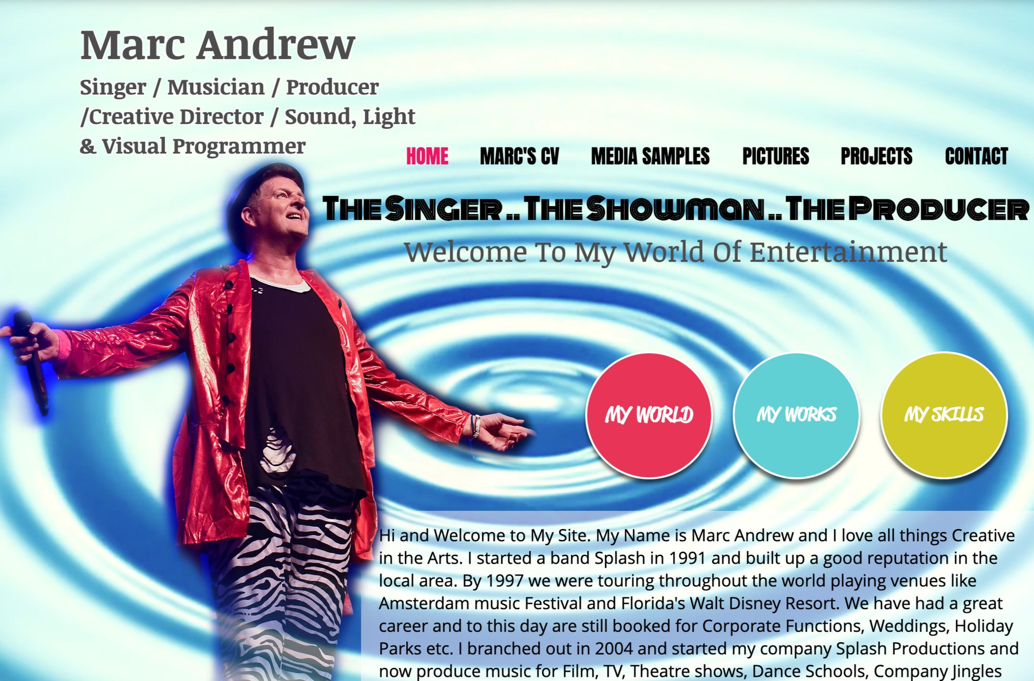 MARC'S CV | Marc Andrew Official | Video Producer | Music Producer