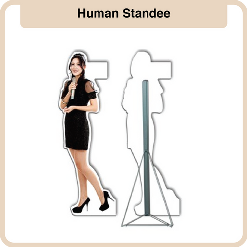 Human Standee Cut Out Display Light Weight | Up N Down Event