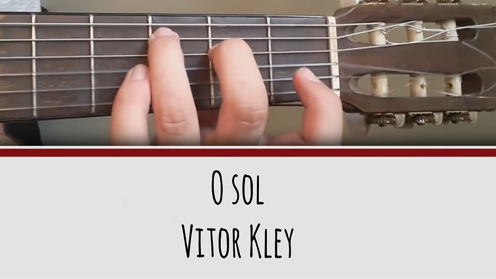 O sol - Cifra simplificada - Vitor Kley
