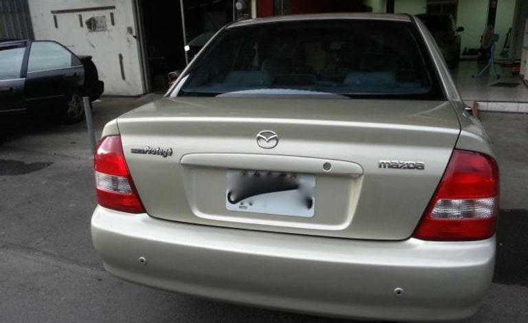 mazda 323 silver