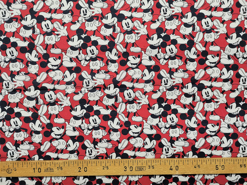 Mickey en rouge et noir | Joelle coud