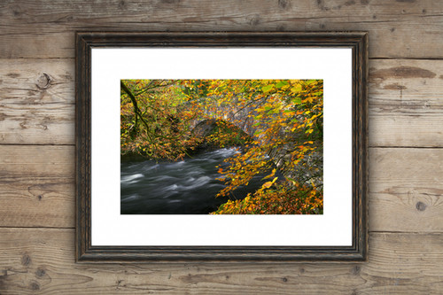 Clappersgate Framed Print - Autumn Colours - Lake District Landscape ...