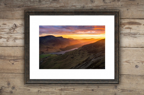 Buttermere Framed Print - Dale Head - Lake District Landscape Photography
