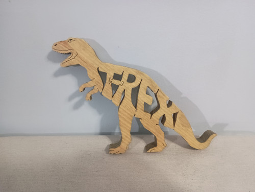 T-Rex Scroll Saw Figure | The Renewed Pallet
