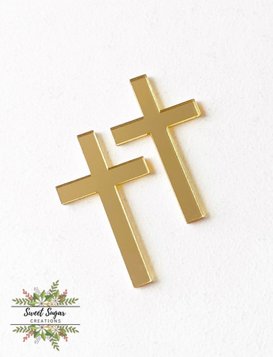 Mini Cross ToppersAcrli | Sweet Sugar Creation