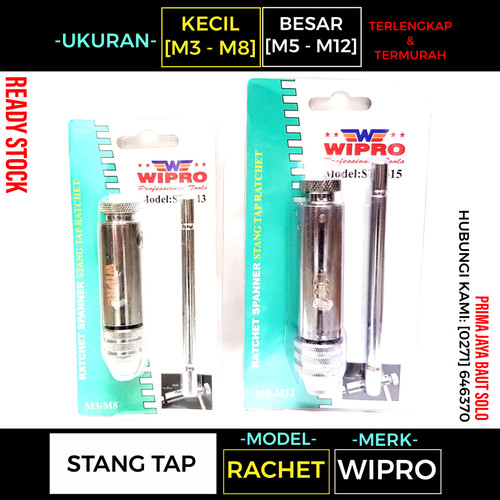 STANG TAP RACHET - WIPRO | PRIMA JAYA SOLO