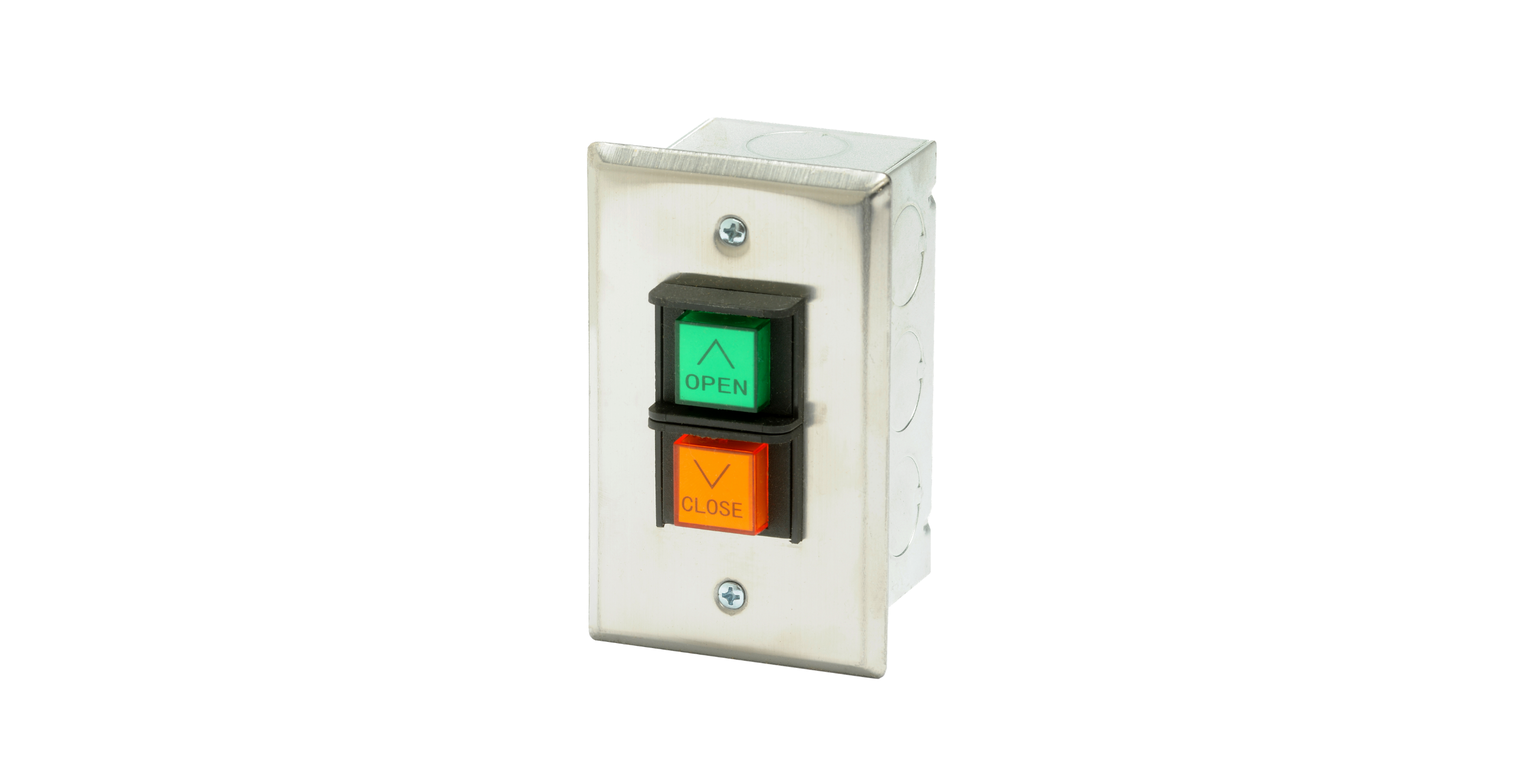 Genie Commercial Interior Control Flush Mount Two-Button , 110310.0001.S