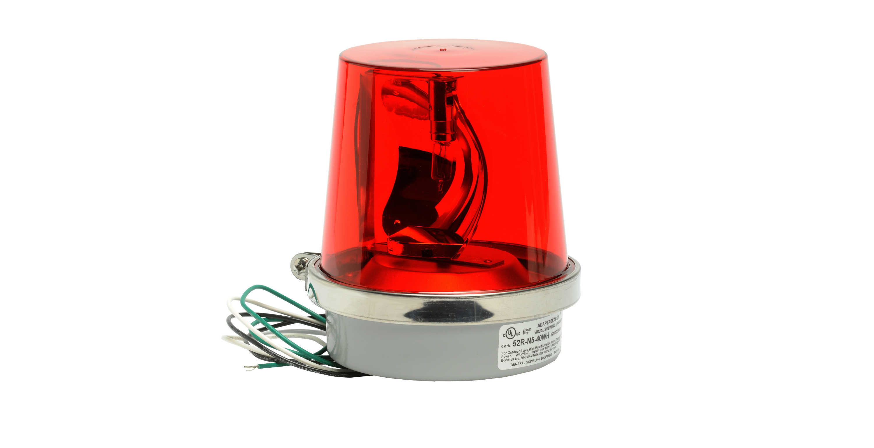 Genie Commercial Red Lamp Visual Signal Device, 110348.0001.S