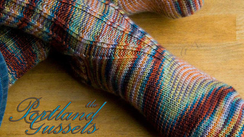 Portland Gussets Sock pattern | yarnissima