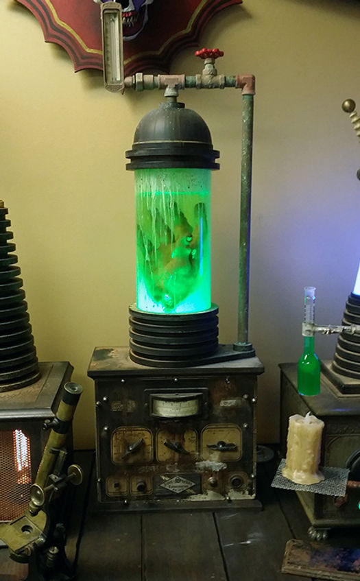 Frankenstein Lab Props - Tilted Tombstone Studios