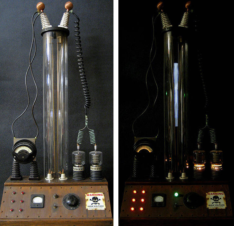 Frankenstein Lab Props - Tilted Tombstone Studios