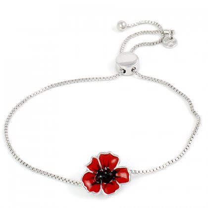 Poppy Slider Bracelet | BoB Memorial