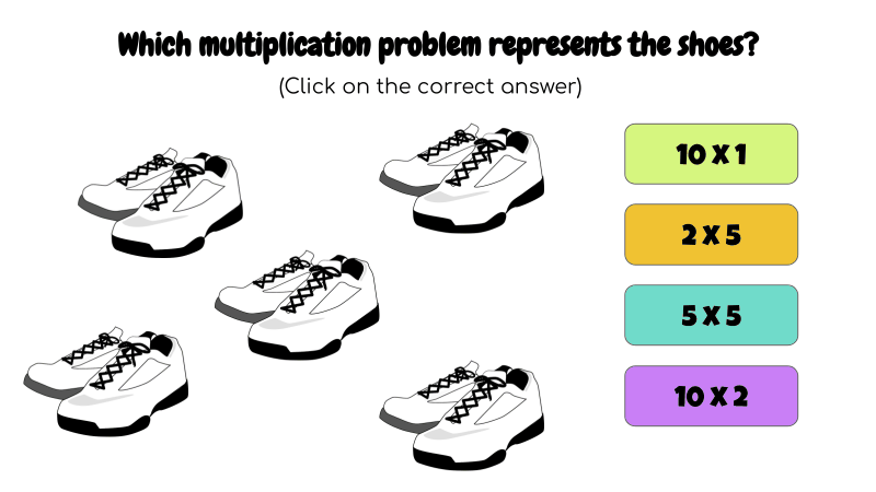 Model Multiplication with Groups & Arrays - Bar Model Math