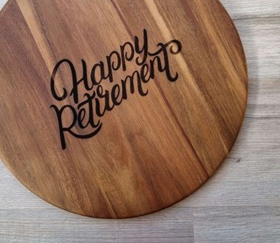 Happy Retirement Board | Deb's Design Lab