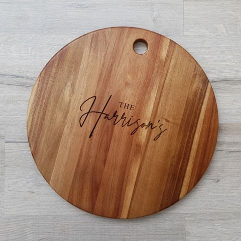 Personalised Family Name Board | Deb's Design Lab