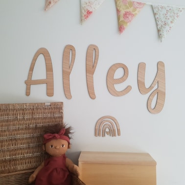 Personalised Name Cutout | Deb's Design Lab