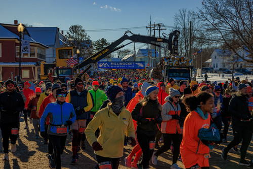 Millinocket Marathon & Half Start 2024 | Ross Knowlton