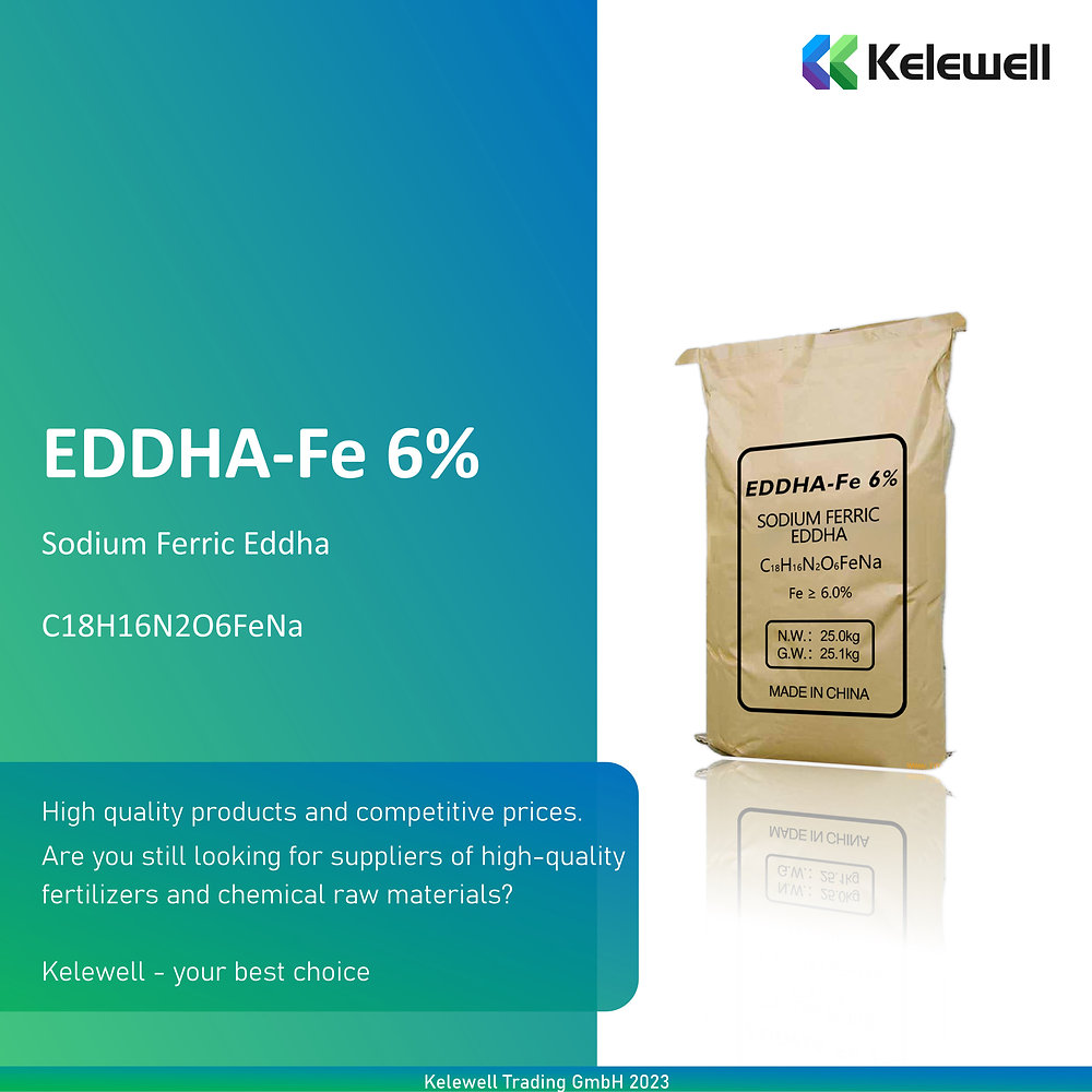 What is EDDHA-Fe 6% and what are its areas of application?