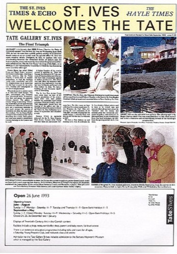 St Ives Welcomes the Tate - Editor Toni Carver. | Times & Echo