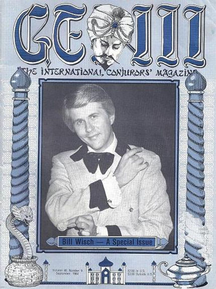 Tony Slydini Bill Wisch Biography Official Protege Magician Magic