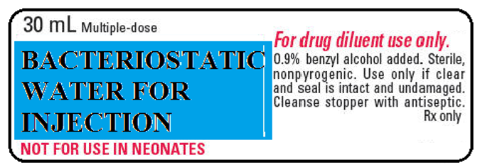 BACTERIOSTATIC WATER FOR INJECTION