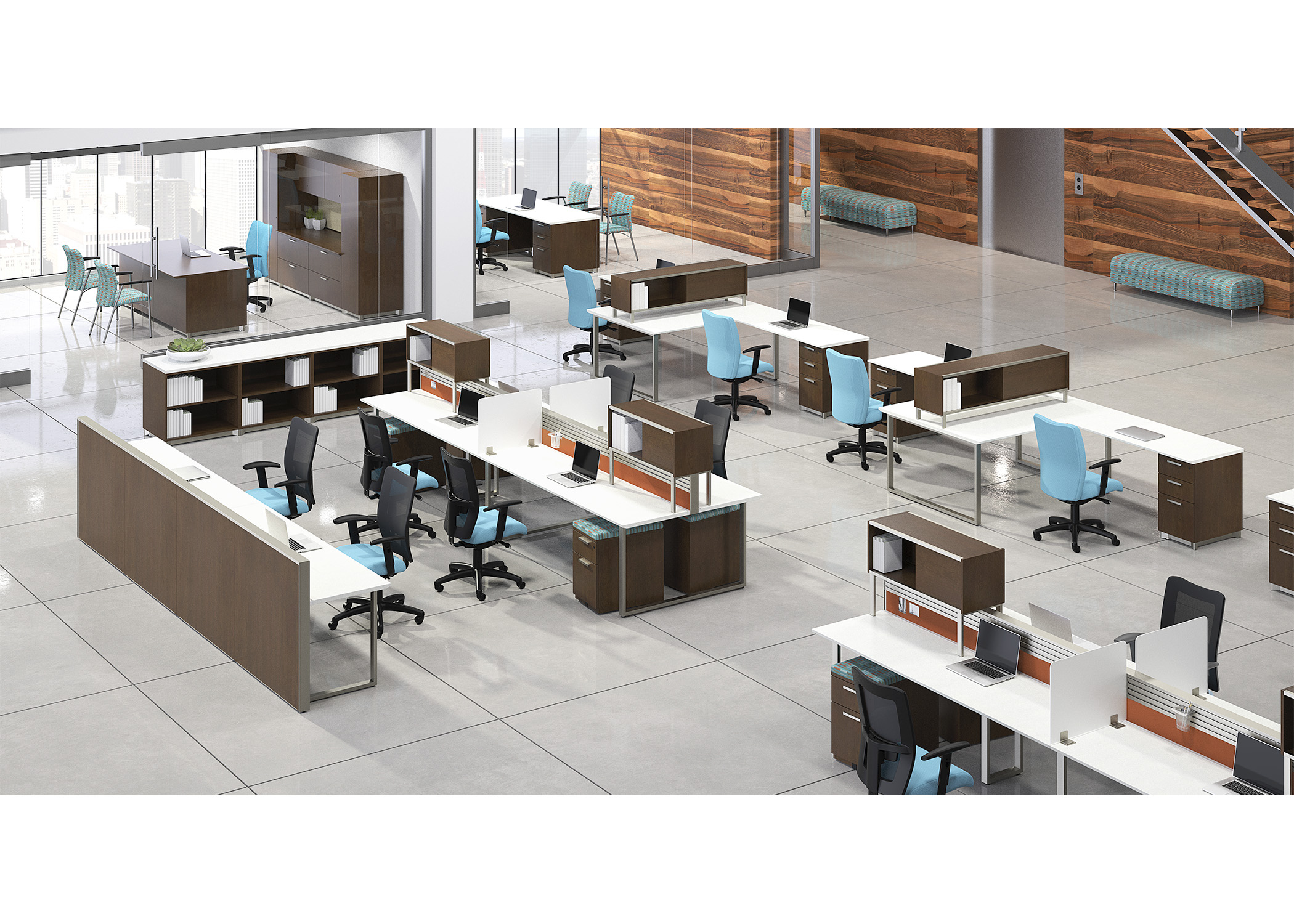 Benching Desks/Products/Second Systems, Inc.