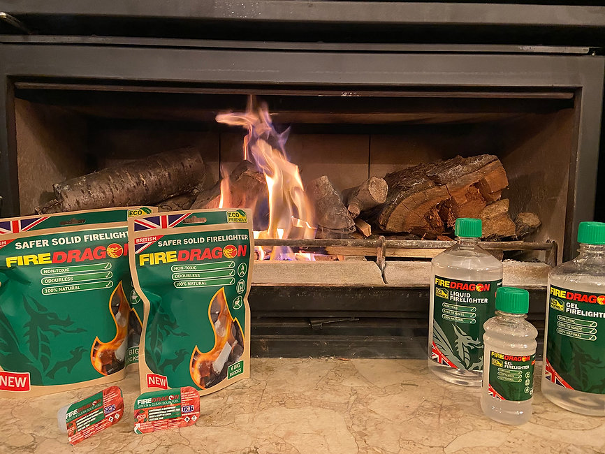 FireDragon Fuel | Eco Friendly | Fire Lighter | Fuel