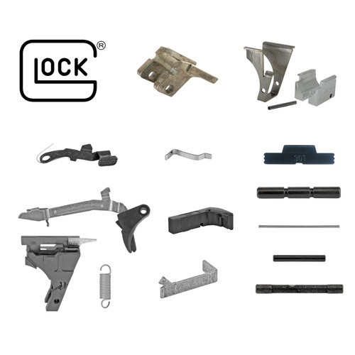 GLOCK 19 OEM Lower Parts Kit w/ Locking Block and Rails | Granger Tactical