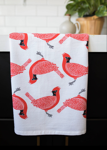 Cardinal Tea Towel | The Splendid Company