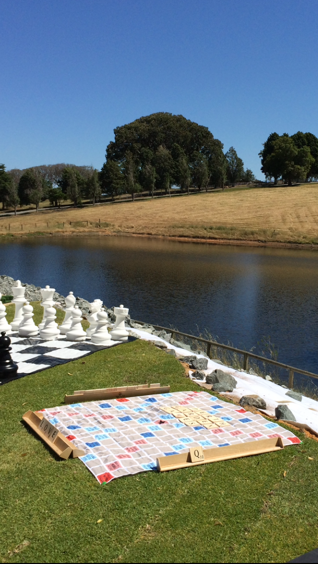 Giant Scrabble Hire Perth - Perth Garden Games