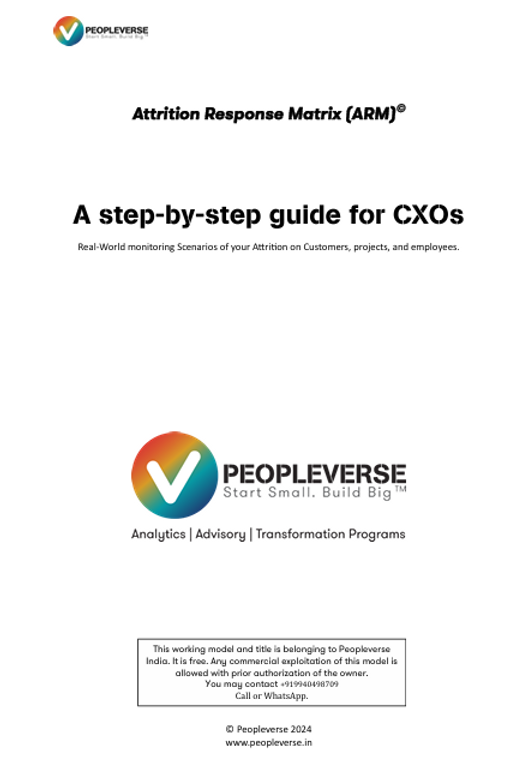 Attrition Response Matrix (ARM)© A step-by-step guide for CXOs