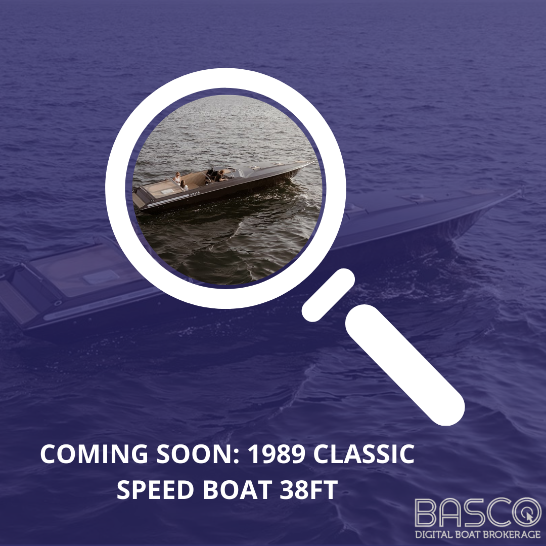 COMING SOON: 1989 Classic Speed Boat 38ft
