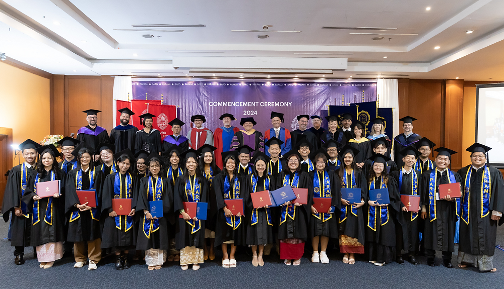 Parami held inaugural Associate Degree Commencement Ceremony