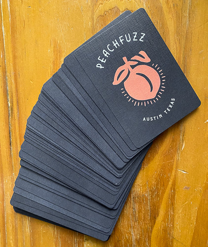 PEACH FUZZ PLAYING CARDS | index