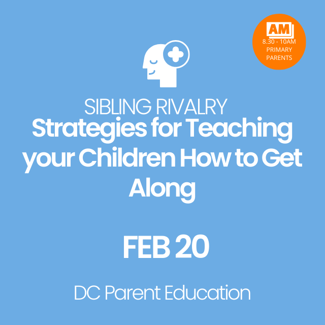 Sibling Rivalry for Parents