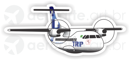 ATR 42 Trip aircraft sticker | Aeroarte
