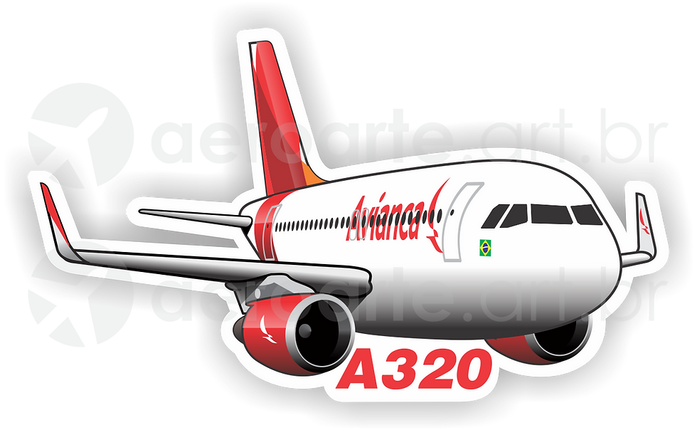 Airbus Stickers | Aeroarte