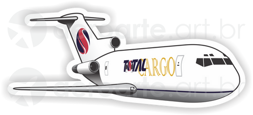 Boeing 727-200F Total aircraft sticker | Aeroarte