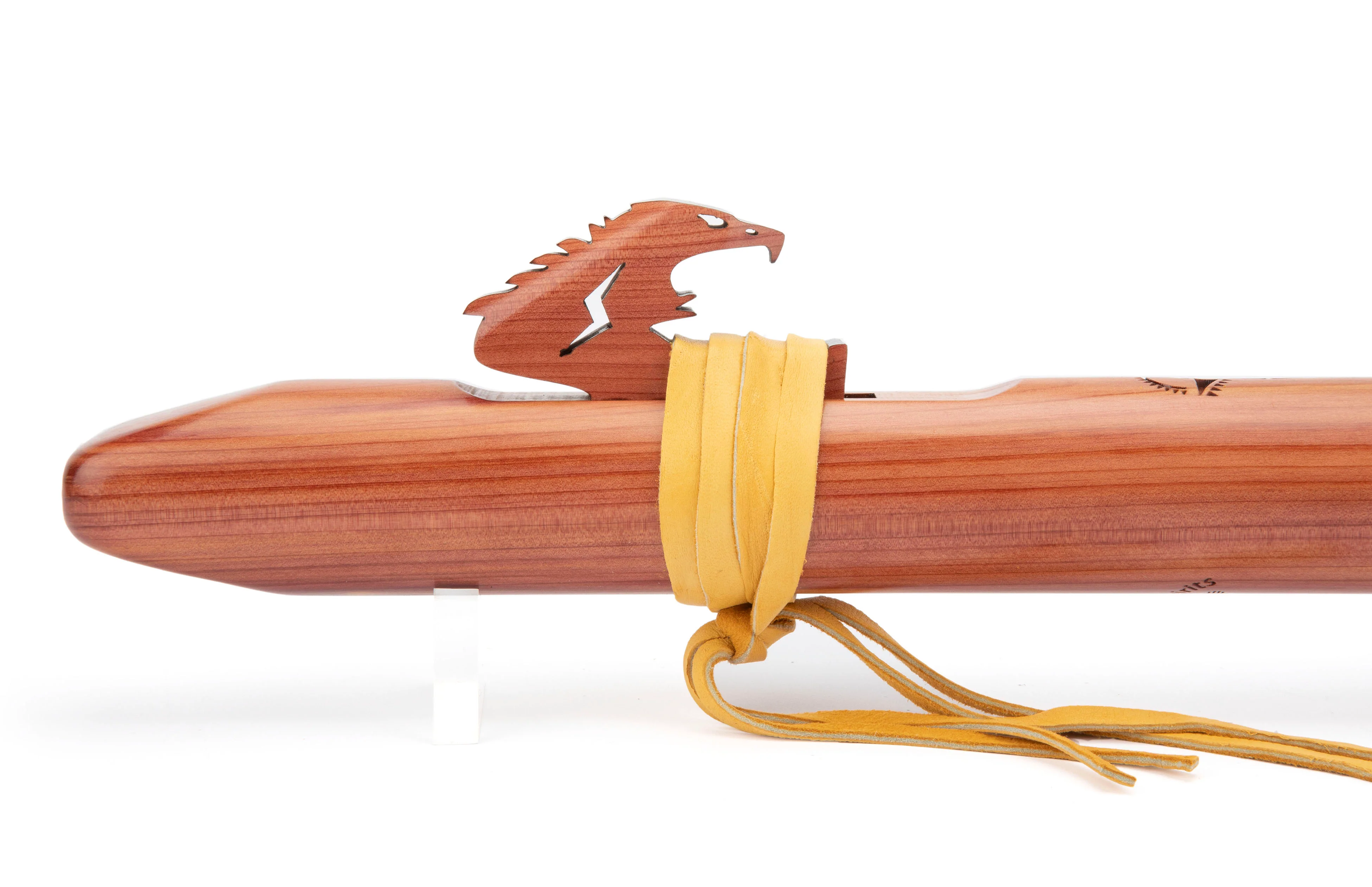 Flûte amérindienne Condor Bass en Mi - Cèdre aromatique | Zen and Sounds