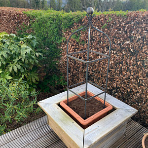 3 Reasons to Love Our Handmade Small Obelisk for Rustic Gardens