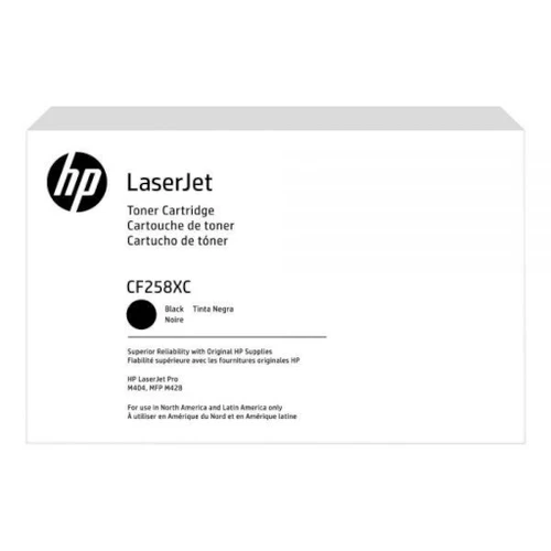 HP 58X High Yield Black Toner Cartridge (CF258XC) | Windy City Toners